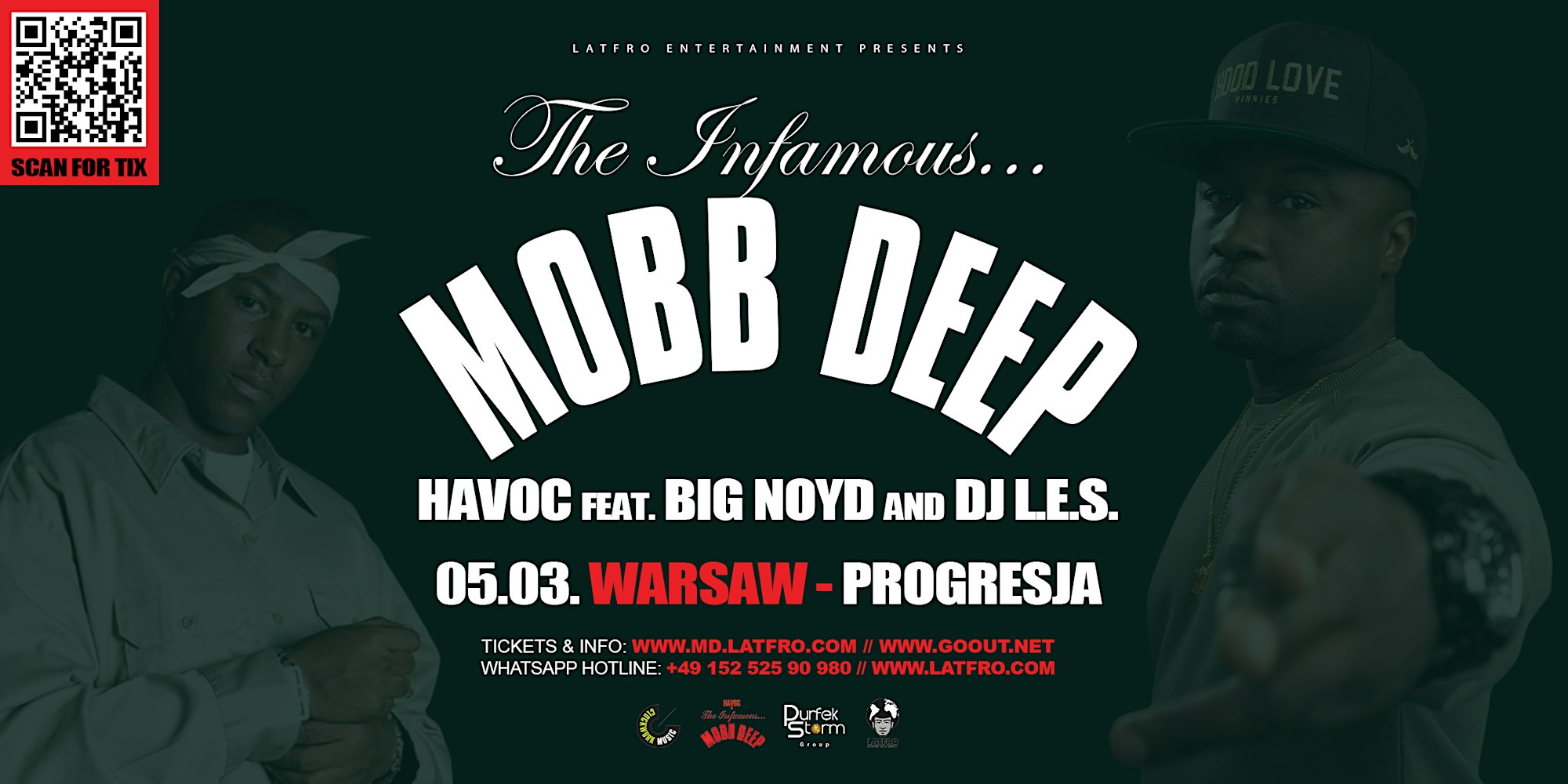 Mobb Deep (Havoc, Big Noyd, DJ.L.E.S.) / 05.03.2025 / Warszawa • UTPPF